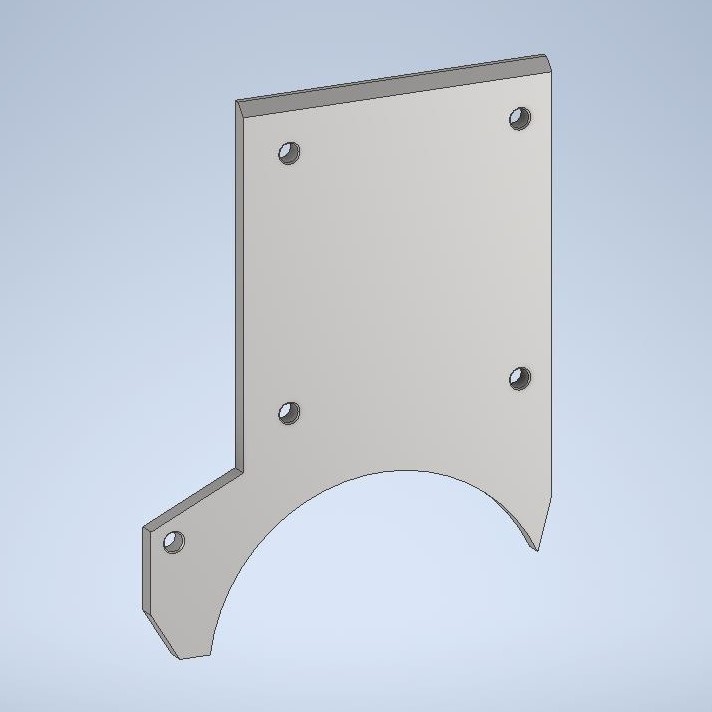 RIGHT HAND WEAR PLATE OVER SHAFT, STAINLESS STEEL FOR BS-RC ...